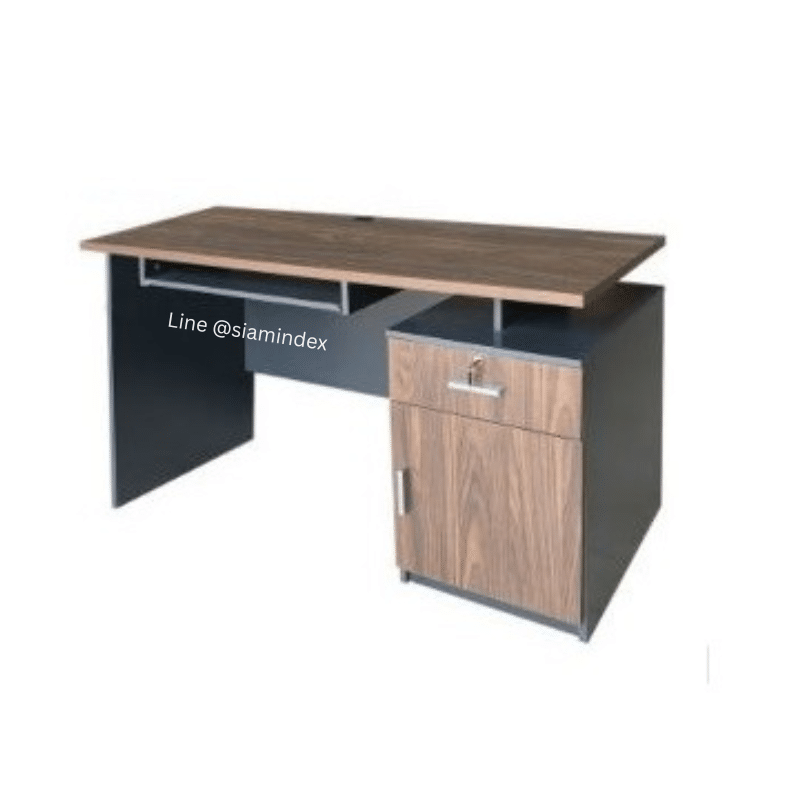 FW120-3 โต๊ะทำงาน ขนาด W120xD60xH75 ซม. – siamfurniture
